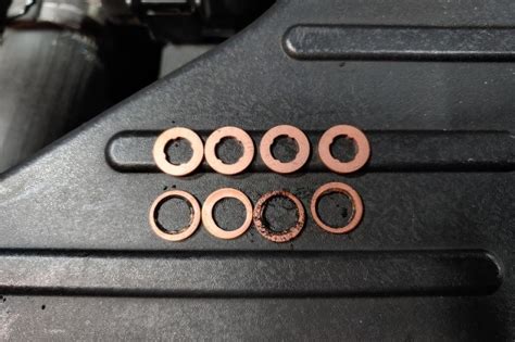 싼타페dm 매연 배출가스 과다인젝터 동와샤 교체 작업기 1부 네이버 블로그