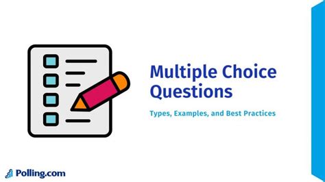 Multiple Choice Questions In Surveys Types Examples And Best Practices