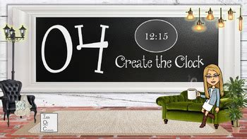 Directions For A Working Clock In PowerPoint Presentation By Rebecca Hillman