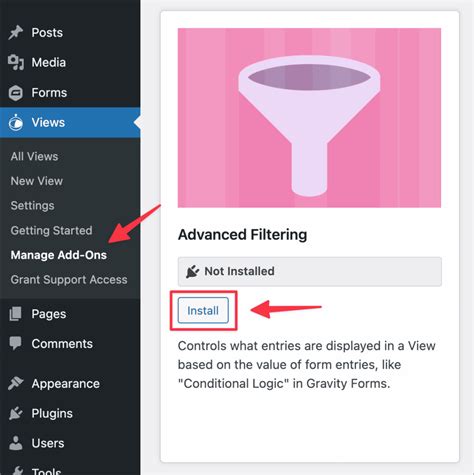 Feature Highlight Field Conditional Logic Gravitykit