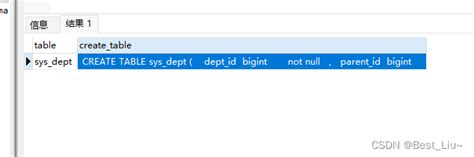 Postgresql教程 实现类似于mysql的show Create Table功能postgresql Show Create Table Csdn博客