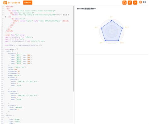 前端 vue3 和 echarts 创建交互式雷达图 个人文章 segmentfault 思否