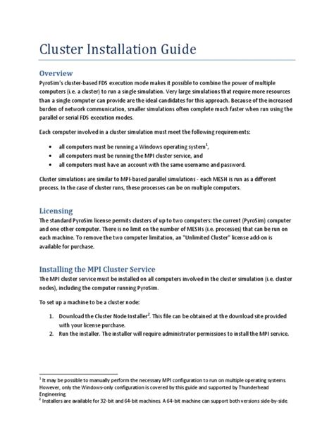 mold spec guide pdf computer cluster message passing interface