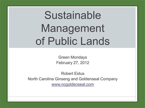 Robert Eidus 2 27 12 Pptx