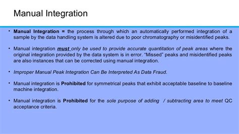 Hplc Peak Integration For Chromatography