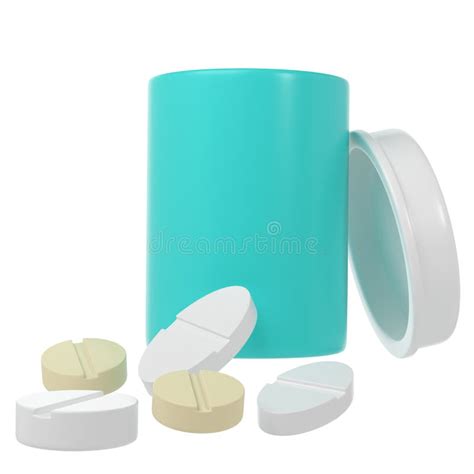 3d Render Pill Bottle Stock Illustrations 1675 3d Render Pill Bottle