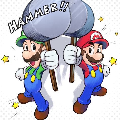 Mario And Luigi Mario And More Drawn By Ya Mari Danbooru