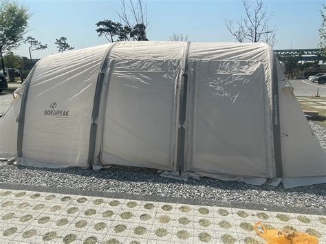 노스피크 A6 에어텐트 소이밀 당근 중고거래