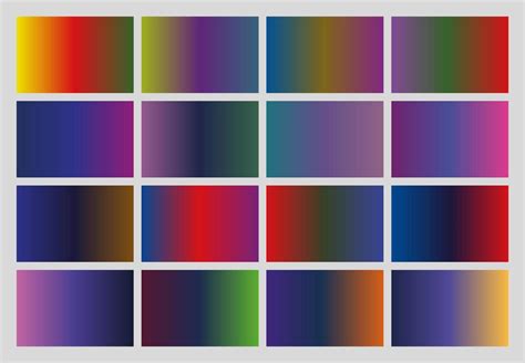 gradient set color combination gradient swatches gradient set gradient template gradient