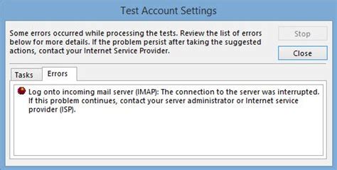 Exchange 2013 IMAP NTLM Authentication Error