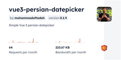 vue3 persian datepicker cdn by jsdelivr a cdn for npm and github