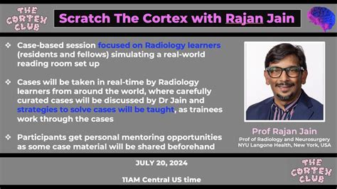Mohit Agarwal On Linkedin Scratchthecortexwithrajanjain Radres Teaching