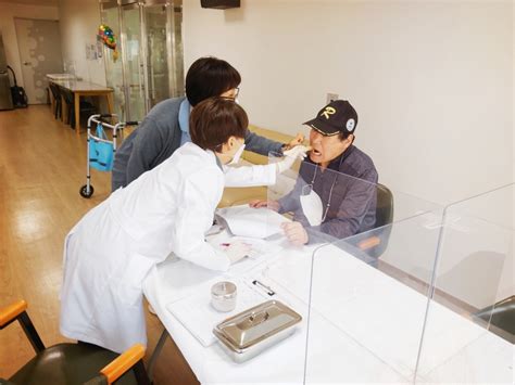 수성구 보건소 연계 구강검진 및 구강교육 사진마당 화성복지재단