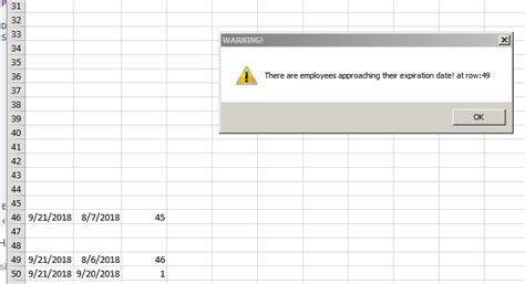 Vba Create A Single Pop Up Message Box From The Worksheetcalculate