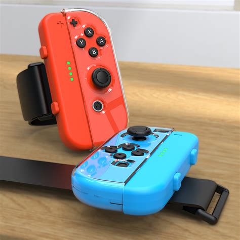 良值 Iine 适用任天堂switch Oled Joycon旋转腕带舞力全开体感手柄绑带有氧拳击游戏手绳 Ns配件 虎窝淘
