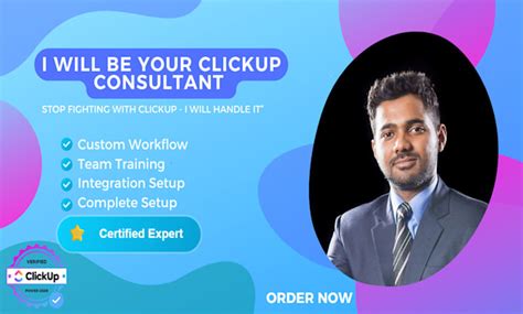Be Your Clickup Project Manager For Workflow Setup And Automation By M