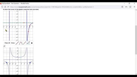 Graphing Rational Functions Myopenmath Mr Co Assignments Only Youtube