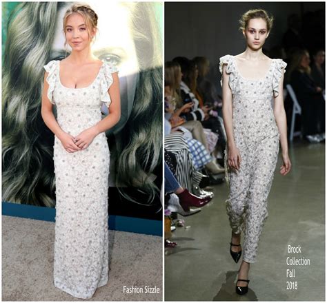 Sydney Sweeney In Brock Collection Premiere Of HBOs Sharp Objects