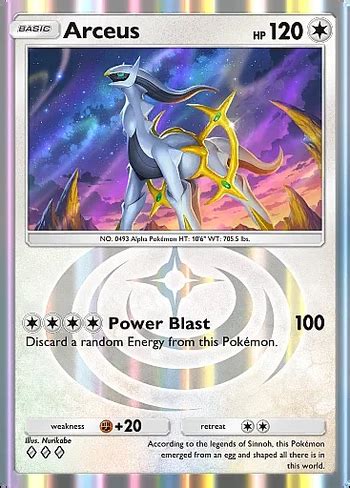 All Arceus Cards From Pokémon Tcg Pocket Pokémon Zone
