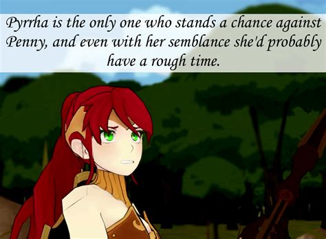 Penny Vs Pyrrha Rwby Know Your Meme