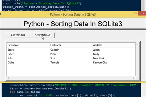 Create Sqlite Db Python Lasiearth