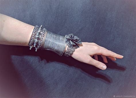 Браслет Роза Этнический ручной работы ретро большой в интернет магазине на Ярмарке Мастеров