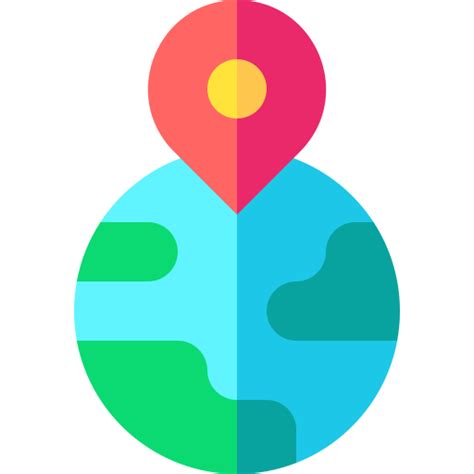 Geographical Basic Straight Flat Icon