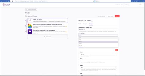 OpenAPI Support Ryax Technologies