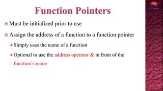 Function Pointer PPT