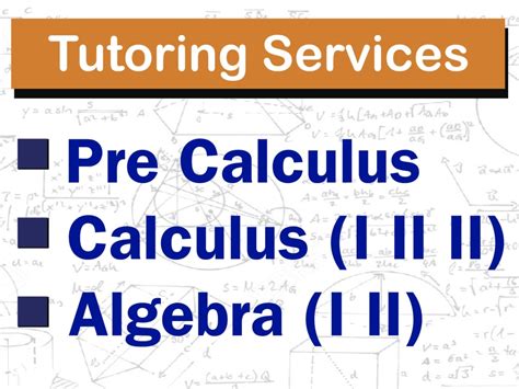 Math Tutor For Pre Calculus Calculus I Ii Iii And Algebra I Ii Upwork