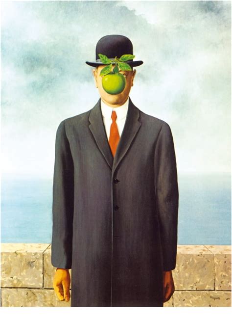 녹색사과로 얼굴 가린 이 남자비틀스·애플에 영감을 주다 한국경제