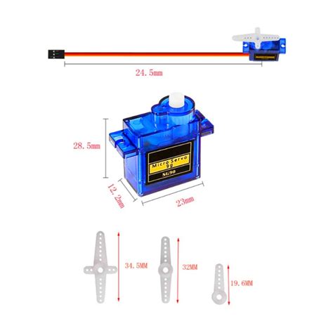 Sg90 9g Micro Servo Motor Zenith Electronics