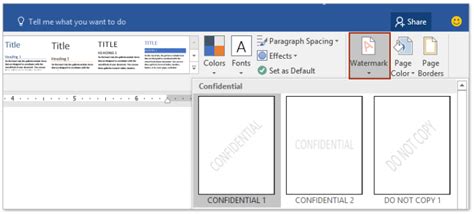 How To Apply Watermark To One Or All Pages In A Word Document Gotkey Net