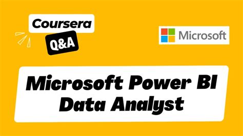 Microsoft Power Bi Data Analyst Professional Certificate Coursera Answers Theanswershome