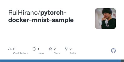 Github Ruihiranopytorch Docker Mnist Sample
