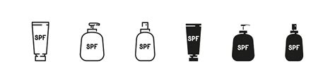 자외선 차단 기호 Spf 스킨 디펜스 아이콘 군사에 대한 스톡 벡터 아트 및 기타 이미지 군사 메이크업 화장품 몸