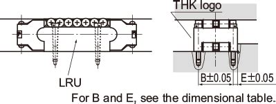 Installing The LM RollerPoint Of DesignOther Linear Motion GuidesProduct InformationTHK
