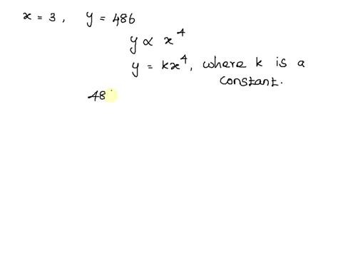 Solved Write An Equation Describing The Relationship Of Given