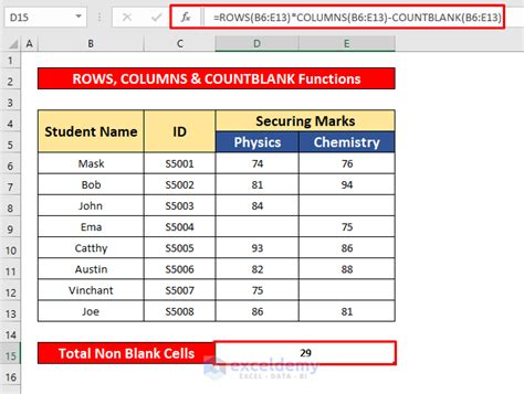 How To Count Non Blank Cells With Condition In Excel 6 Methods
