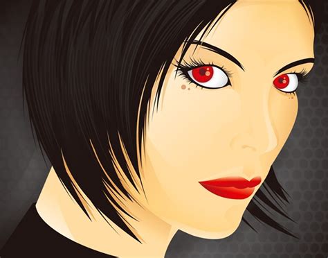 Macombee How To Draw A Female Illustration Corel Draw Tutorial