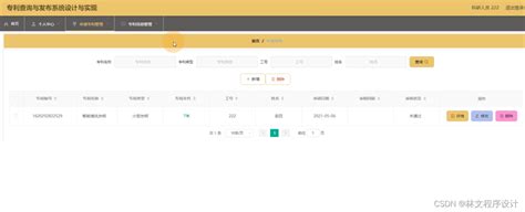 Javaphpnodejspython专利查询与发布系统设计与实现【2024年毕设】 Csdn博客 Javaphpnodejspython专利查询与发布系统设计与实现【2024年毕设】 Csdn博客