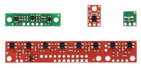 qtr 1a reflectance sensor 2 pack opencircuit