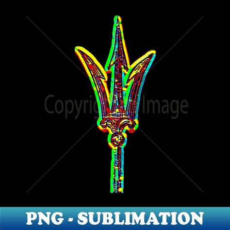 Poseidon Symbol Trident Greek God Mythology Modern Sublima Inspire