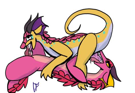 Rule 34 69 Position Dragon Duo Eastern Dragon Feral Frill Anatomy