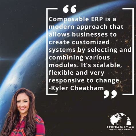 Third Stage Consulting Group On Linkedin Composable Erp Systems Offer Businesses Greater