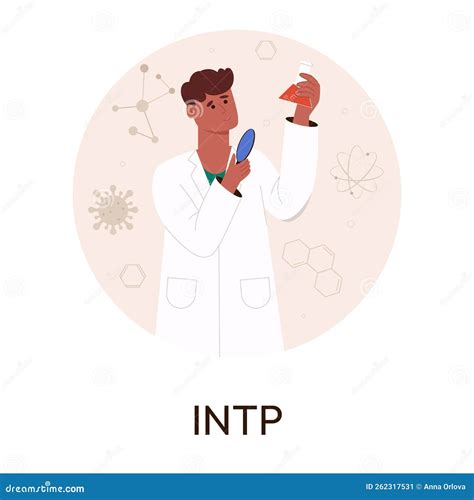Mbti Person Types Concept Socionics Mbti Personality Test Flat Vector Illustration