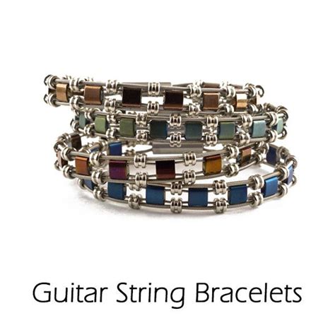 Guitar String Bracelets Guitar String Jewelry Guitar Jewelry Guitar