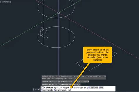 how to extrude in autocad [3d modelling] surveyor insider