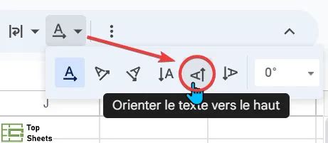 Ecrire Un Texte Vertical Dans Google Sheets Orientation