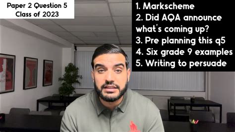 Language Paper 2 Question 5 Letter Writing At Stanley Musso Blog